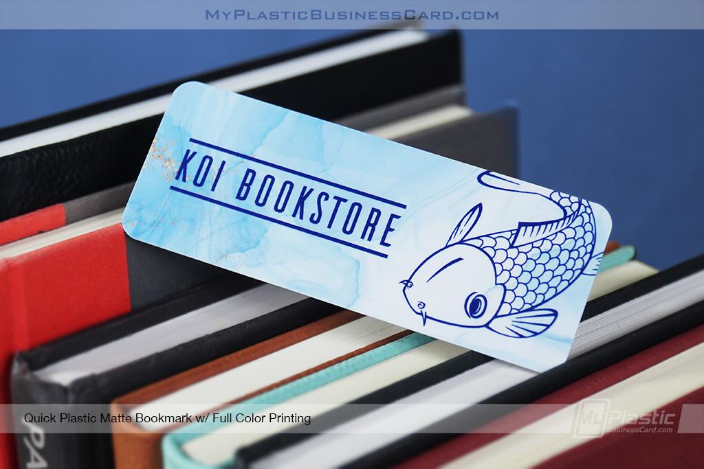 Quick Plastic Bookmarks - Plastic Business Cards 24 Hour Production ...